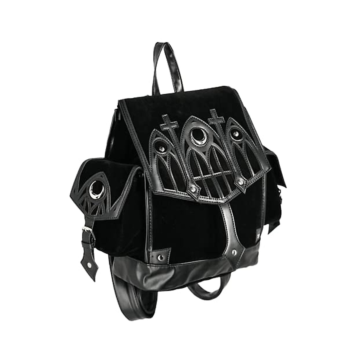 Restyle Stained Glass Cathedral Backpack Gothic Studded Moon Alternative Punk