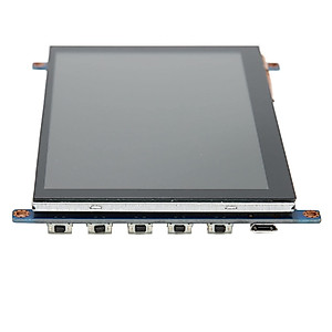 Zunate RasPi Touchscreen Monitor, 5 Inch 800x480 Portable Monitor Capacitive, HDMI Input, External Display Compatible with Ras Pi, Computer Secondary Screen