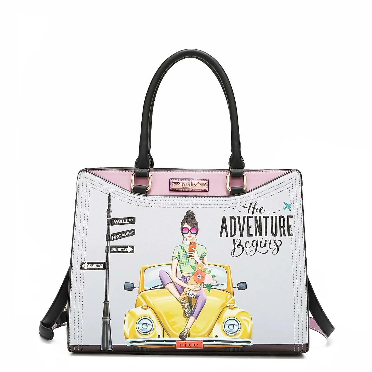 FUN BEGINS 3 PIECE SET (HANDBAG, CROSSBODY, WALLET)