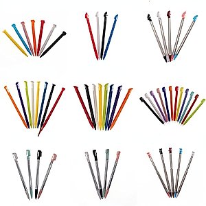 OCity Plastic&Metal Touch Screen Stylus Pen Game Console Pen Replacement for 3DS 2DS XL LL for New 3DS LL XL for NDSi Game Accessories (for New 3DS XL 2)