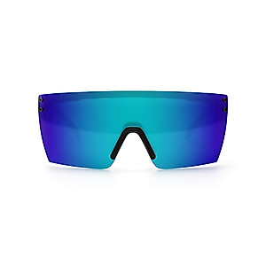 Heat Wave Visual Lazer Face Z87 Sunglasses in Galaxy Blue