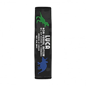 AprilLove Non Verbal Autism Seat Belt Cover Special Need Autistic Car Seat Belt Covers for Kid Children Autsim Awareness Medical Alert Personalized Name, 7'' x 10''