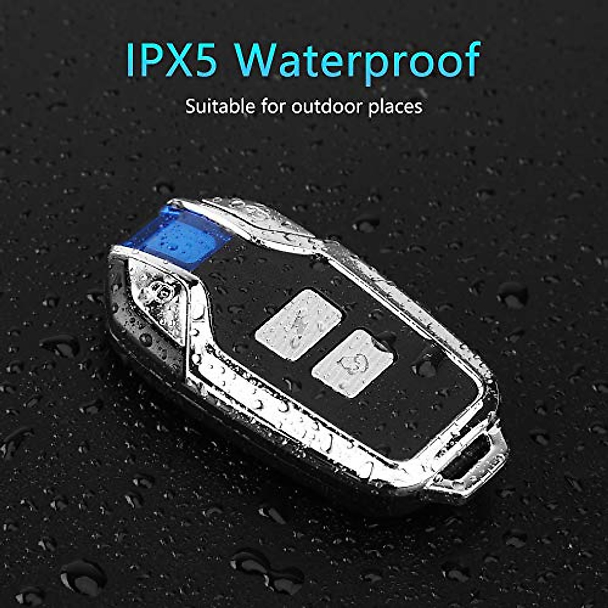 Onvian Remote Control for Wireless Anti-Theft Motorcycle Bike Vehicle Alarm