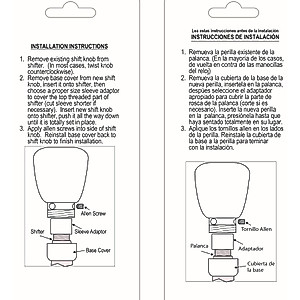 Pilot Automotive PM-2270 Green Skull Manual Shift Knob