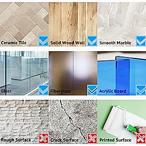 VELMADE Shower Caddy, Shower Shelves 5 Pack, Suction Cup Shower Caddy with 4 Strong Suction Cup Hooks, No Drilling Shower Organizer with Large Capacity, Heavy Duty Wall Mounted Removable, White