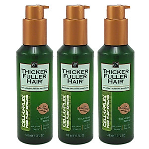Thicker Fuller Hair Instantly Thick Serum 5oz. Cell-U-Plex (3 Pack)