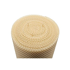 Hand Rolled Beeswax Pillar Candles by Little Bee of Connecticut (6 x 5 Inch Triple Wick)