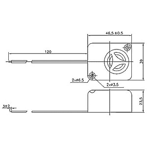 ShangHJ 4PCS 110dB Electronic Black Mini Piezo Alarm Siren DC 12V Insurance AntiTheft HighDecibel Square Shell Active Buzzer Alarm for Car Safes