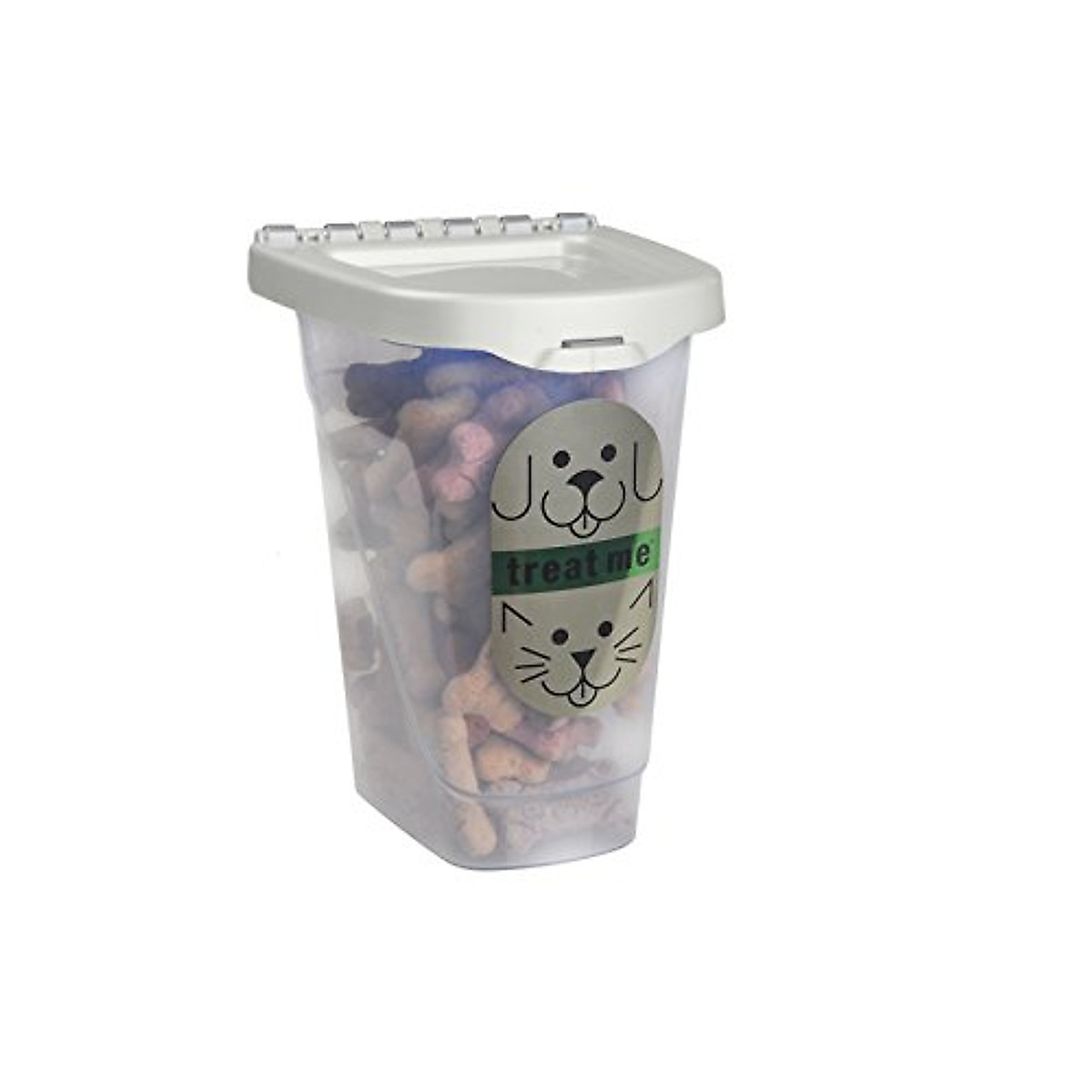 Van Ness Pets Airtight Dog Treat Container And Cat Food Storage, 2 Pound Capacity