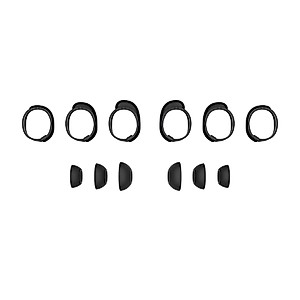 Bose QuietComfort Ultra Eartip Fit Kit (S,M,L) - Black