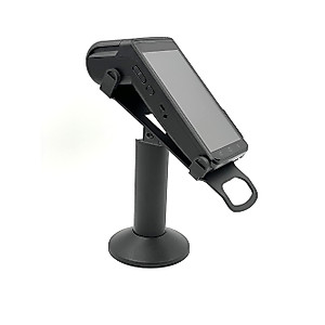 Discount Credit Card Supply DCCStands Dejavoo QD2, QD4 & QD5 7" Swivel and Tilt Terminal Stand, Screw-in and Adhesive, Black