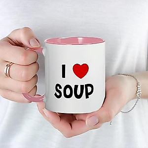 CafePress I * Soup Mug Ceramic Coffee Mug, Tea Cup 11 oz