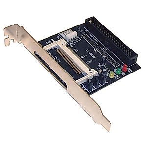 Syba IDE/PATA to CF Adapter with Bracket Connects Compact Flash to 2.5 3.5-Inch IDE Host Interface Hard Drive SD-CF-IDE-BR