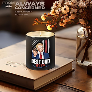 Dad Gifts for Fathers Day - Christmas Birthday Gifts from Son Daughter - Funny Bonus Step Dad Adoptive Father Best Father in Law Gifts for Men Cool Dad’s Scented Candle