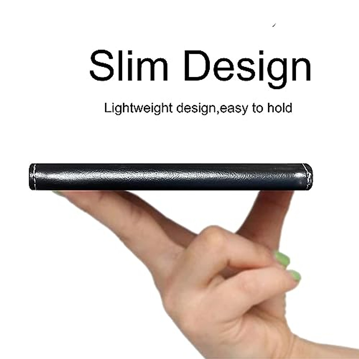 Flip Case Suitable for Kobo Glo 6 Inch Ereader ebooks Model N613 PU Leather Protective Cover (Color : Rose red)