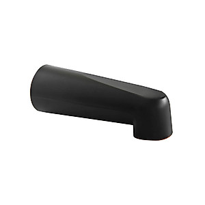 SENTO Oil Bronze Universal Heavy Durable Metal Bathroom Tub Spout Without Diverter, Heavy Duty Metal Bathtub Faucet Without Shower Diverter - 7 Inches 1/2" IPS Inside Thread, Oil-Rubbed Bronze