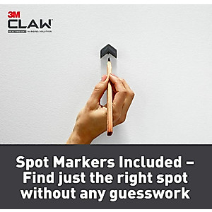 3M Claw Drywall Picture Hangers, 8 Hangers