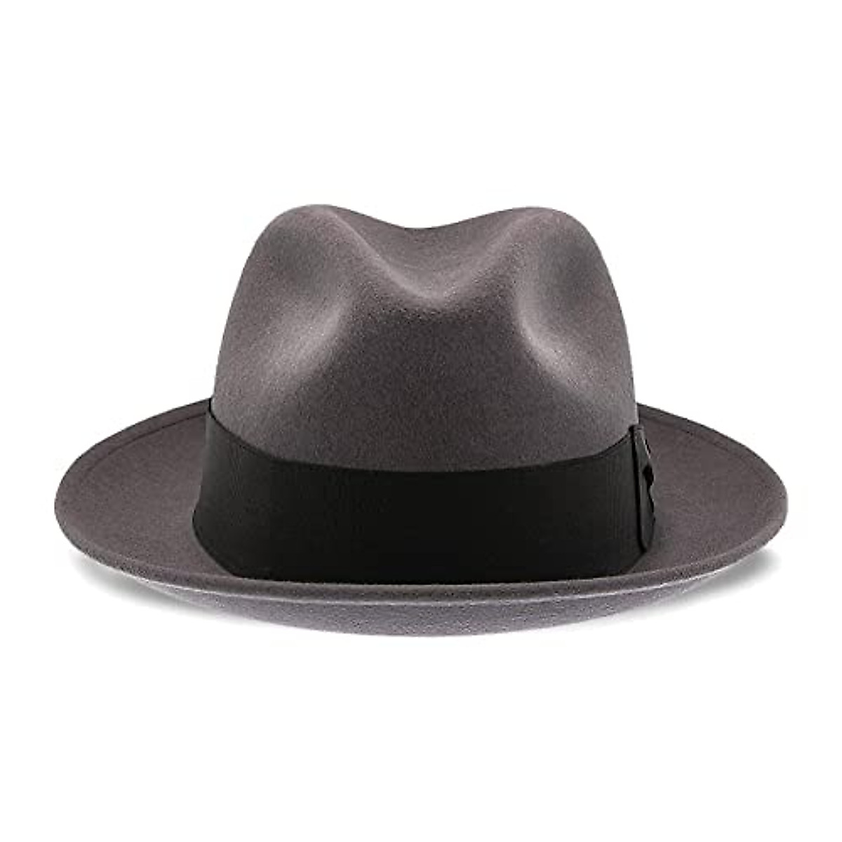 Stetson Men's Frederick Felt Fedora Hat (Caribou, 7 1/4)