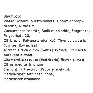 L E M O N Limited Edition Lemon Scented Hair Care Shampoo & Conditioner Set, Hydrating, Helps Control Oil and Add Shine to Dry Hair, 13.5 oz Bottles (Set of 2)