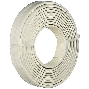Frost King V23WA Ribbed Rubber Self-Stick Weatherseal Tape, 3/8" W, 1/8" T, 17 ft L, White