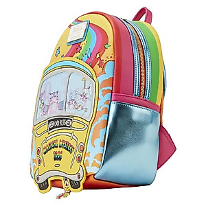 Loungefly The Beatles Magical Mystery Tour Bus Lenticular Double Strap Shoulder Bag