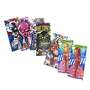 20 PCS Battery Wraps for G Series Protective Skin Decal Pre Cut Sleeves Heat Shrink PVC Tubing Tubes Make Your 18650 Battery Cool and Wonderful 7 Styles Replacement Cover Film