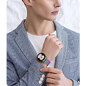 Zedoli No Gap Metal Bands Compatible with Samsung Galaxy Watch 6 band/Watch 5/Galaxy Watch 4 Band 40mm 44mm/Galaxy Watch 5 Pro Band 45mm/Watch 4 Classic Band/Watch 6 Classic Band 43mm 47mm Men Women