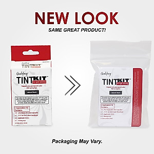 Godefroy Hair Color Kit for Spot Coloring, Covers Up Gray Hairs, Natural Black, 4-Application Kit