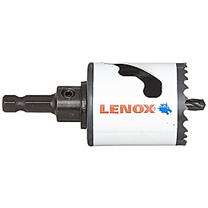 LENOX Tools Hole Saw with Arbor, Speed Slot, 1-3/4-Inch (1772933)