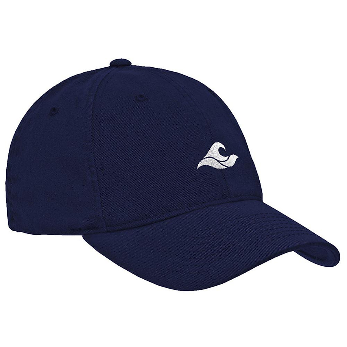 Koloa Surf Company Wave Unstructured Dad Hat-Navy/White