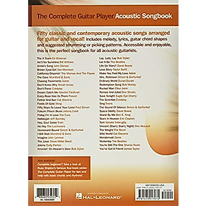 Complete Guitar Player Acoustic Songbook