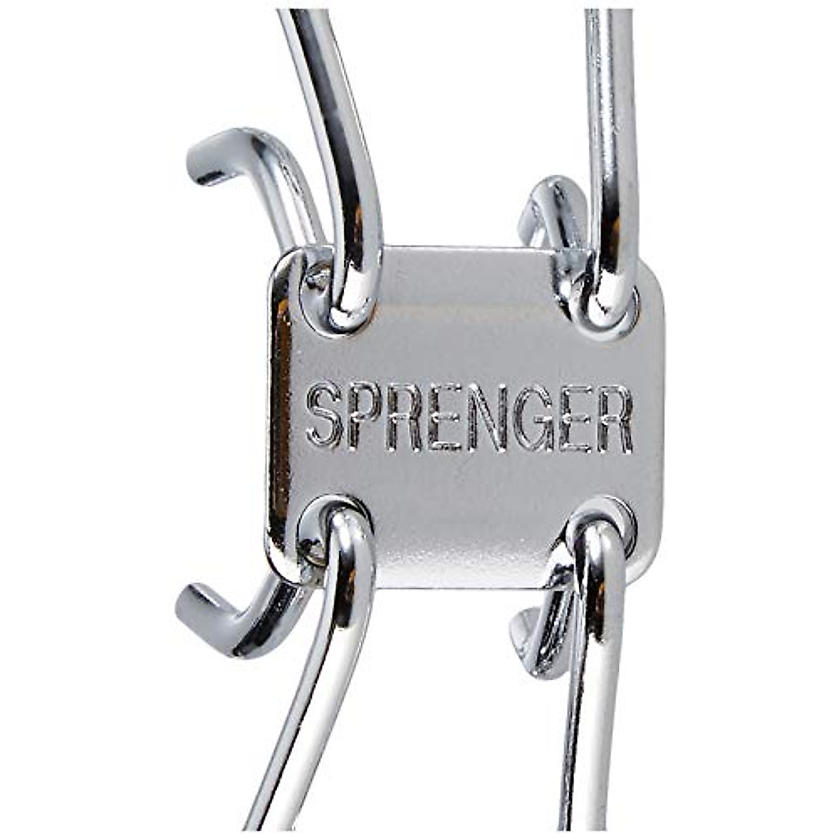 Herm Sprenger Ultra-Plus Prong Dog Training Collar Steel Chrome Plated Dog Prong Collar 3.0 mm x 22", Pinch Collar for Dogs, Dog Correction Collar
