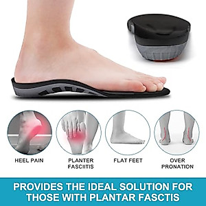 Ivskio Unisex Shoe Inserts for Boot and Heel