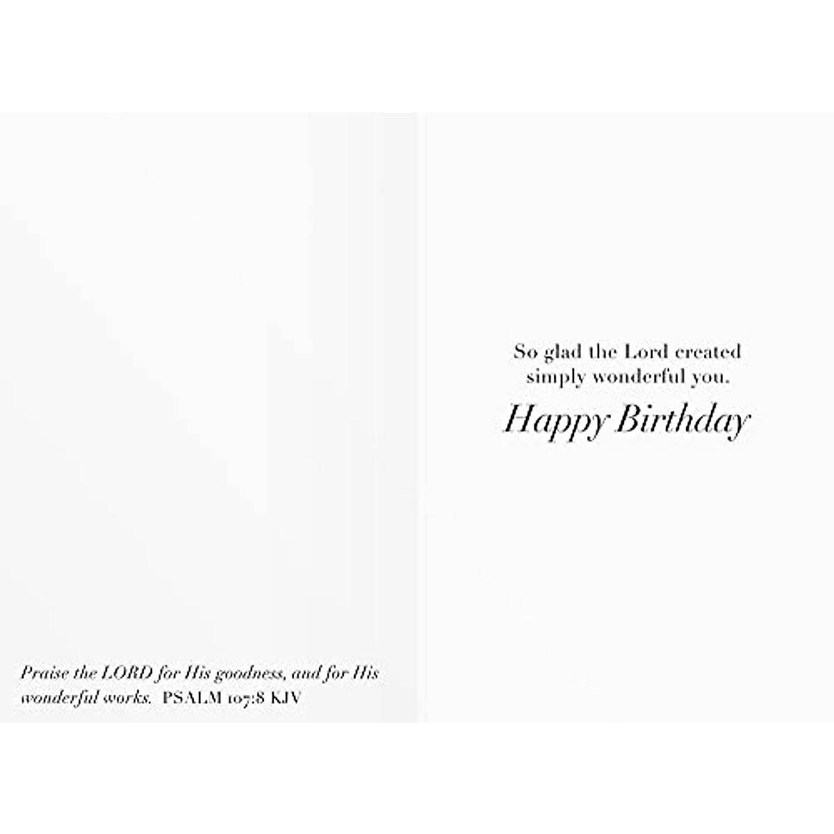 DaySpring - Beautiful Birthday - 4 Design Assortment with Scripture - King James Version - 12 Birthday Boxed Cards and Envelopes (J5129)