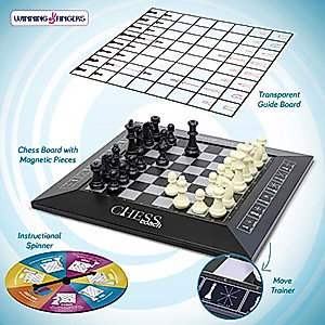 Chess Set for Kids and Adults | Beginners Chess Game with Step-by-Step Teaching Guide | Learning Chess Board Game for Boys and Girls Chess for Kids Ages 7 Plus