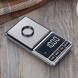 HomeSoGood Jewelry Scale High Precision Balance Gram Scale for Gold Mini Kitchen Weight Scale Pocket Scale(1000g x 0.1g)