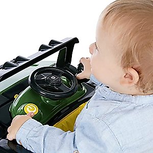 John Deere 4-in-1 Gator Baby Walker, Push Walker Activity Center, Authentic Gator Design, Easy Fold Frame, Green Age 6 Months+