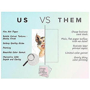 Baby Farm Animals Wall Art Prints - Nursery Decor - Set of 6-8x10 - Unframed - Watercolor