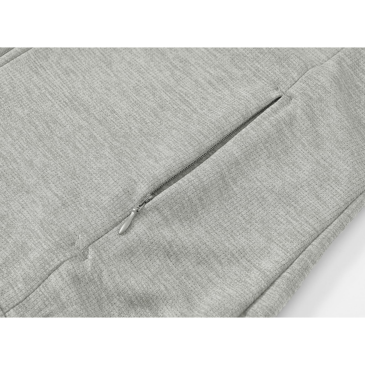 BASUDAM Women's Hiking Shirts Lightweight UPF 50+ Sun Protection Open Zippered Outdoor Hoodie Jackets Silver Gray XL