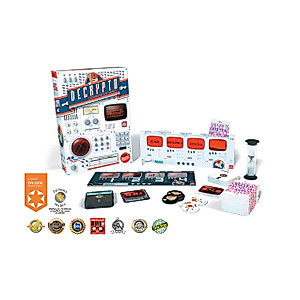 Decrypto | Deduction Party Game | #2 Party Game on BoardGameGeek | Great for Teens and Adults | Ages 12+ | 3 to 8 Players | 15 Minutes