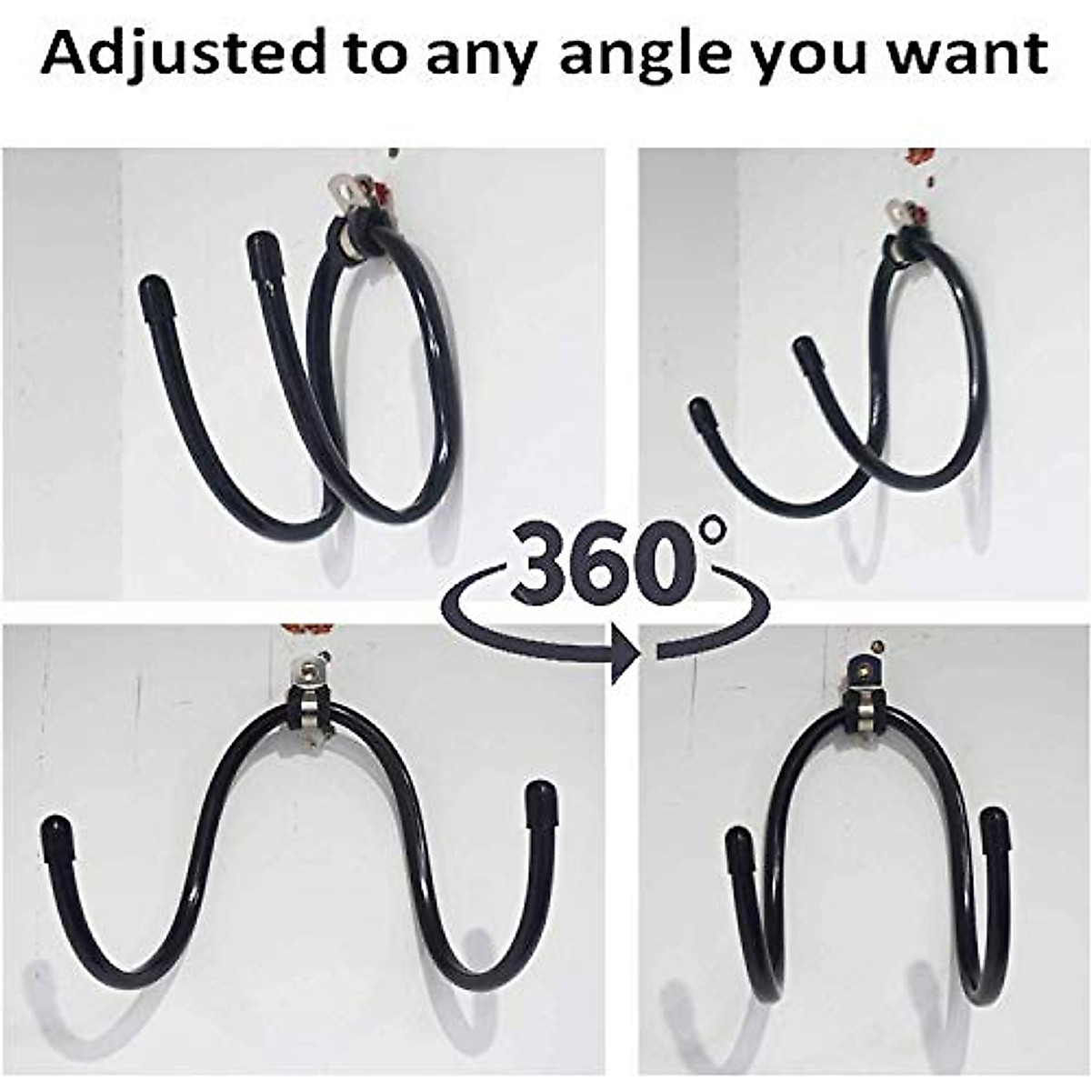 Metal Expandable or Grip Coat Rack Hanger, Wall Mounted Hook Hat Hanger Organizer for Hanging Hats, Caps, Mugs, Coats, Belt, Umbrella Coffee Mug Jewelry Hanging