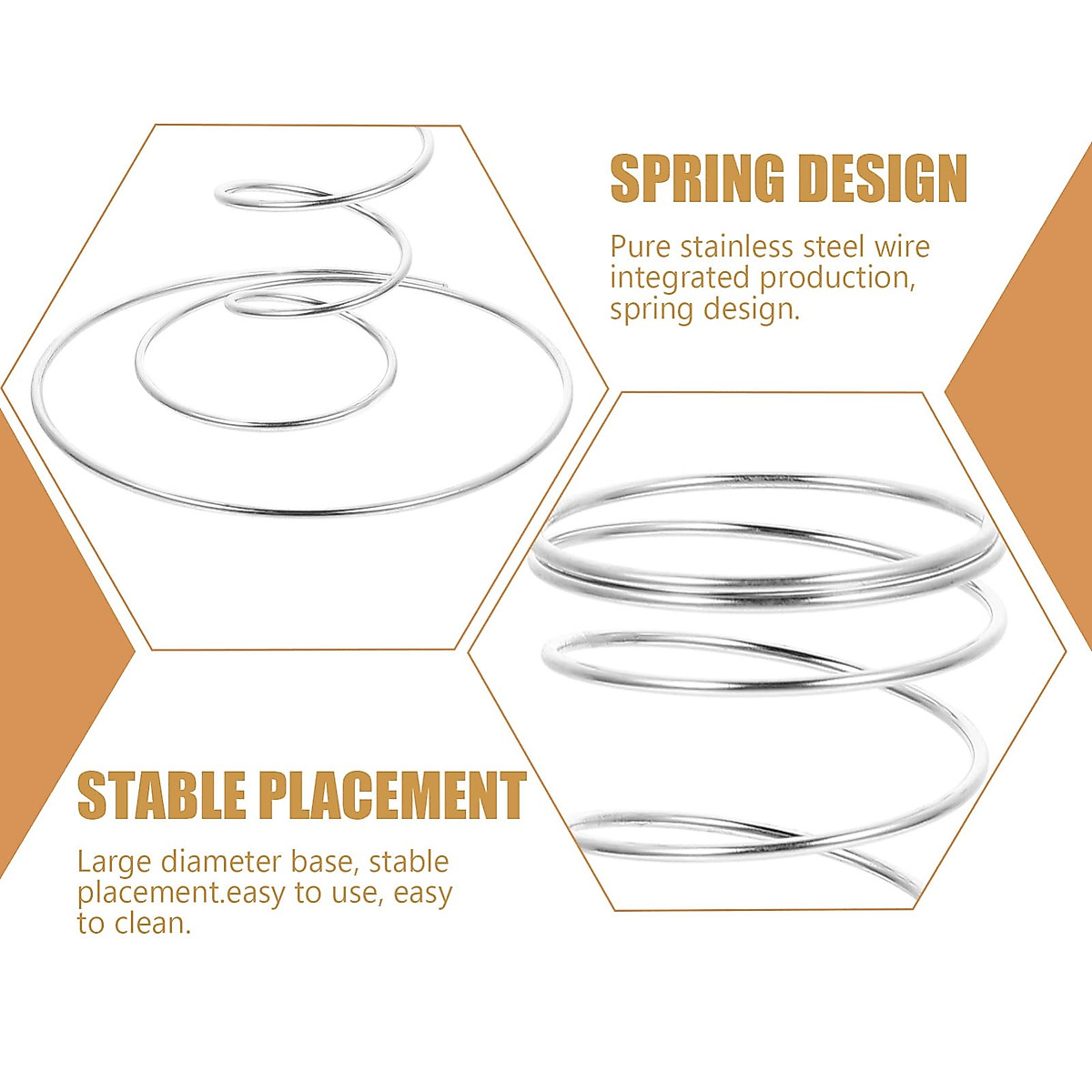 Hemoton 4pcs Cone Ice Cream Exhibition Cone Display Stand Waffle Cone Display Holder Ice Cream Stand Cupcake Toppers Shelf Brackets Waffles Ice Cream Cone Holder Stainless Steel Plant Food