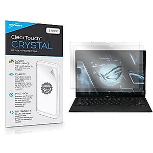 BoxWave Screen Protector Compatible with ASUS ROG Flow Z13 (2022) - ClearTouch Crystal (2-Pack), HD Film Skin - Shields from Scratches