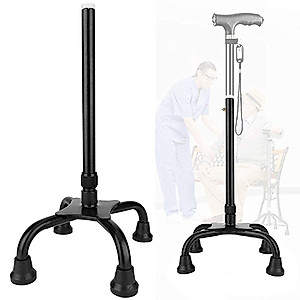 Folding Cane seat Lightweight Three-Legged Walking Stick Height Adjustable with Crutch Chair/Stool seat for Disabled Elderly Everything is fine