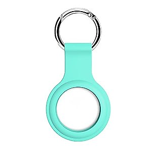 Shusuen Protective Case for Airtag Protective Cover Anti-Scratch Lightweight Protector Case Silicone Carrying Case Protective Skin Cover Tracker Accessories Accessories for Airtags