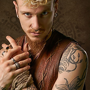 Jstyle 20G 15Pcs Stainless Steel Nose Rings Studs for Women Men Hoop Piercing Body Jewelry