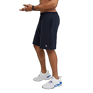 Champion Men's Shorts, Classic Cotton Jersey Athletic Shorts, 9", Long Gym Shorts, Men's Workout Shorts