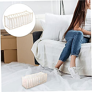 Alipis Bra Storage Box Storage Drawer Clothing Drawers Glove Compartment Organizer Closet Socks Organizer Drawer Divider Box Clothes Drawer Organizer Multiple Grids Box Bra Organizer Desk