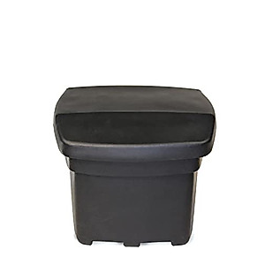 FCMP Outdoor - Outdoor Salt, Sand, and Storage Bin, Black