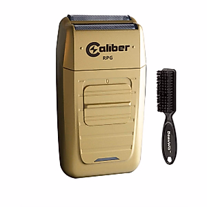 Caliber RPG Shaver Close Cutting Foil Shave Lithium Ion Battery - Bundled with BeauWis Blade Brush